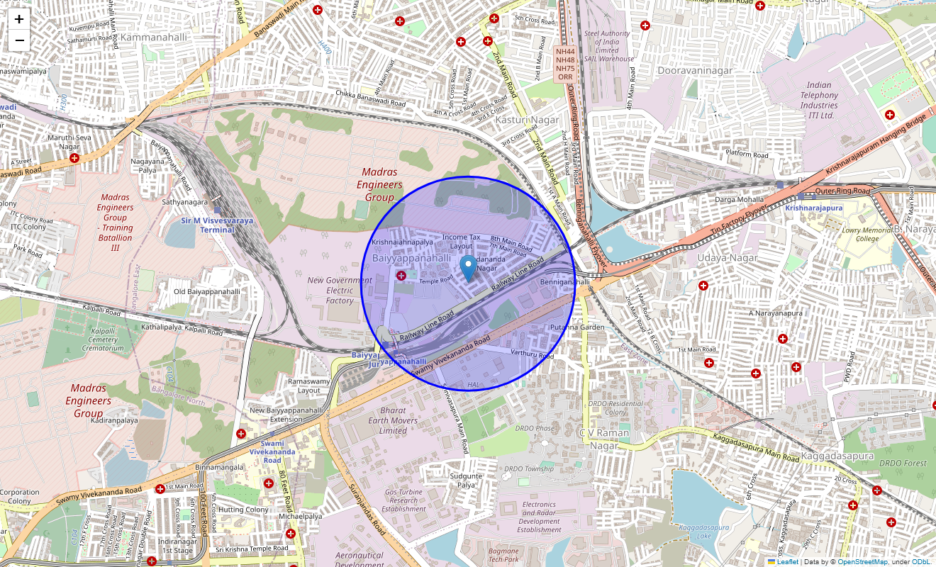 Sadananda Nagar Bangalore Overview - Map, Property Rates, Projects ...