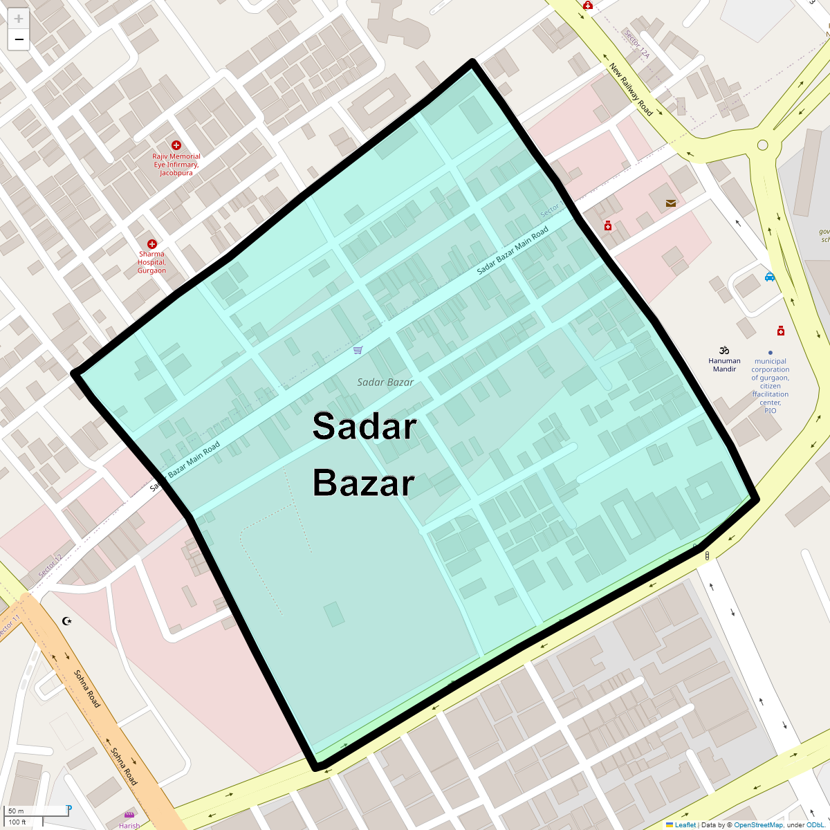 Sadar Bazar, Gurgaon: Property Rates, Map, Photos & Videos, Reviews