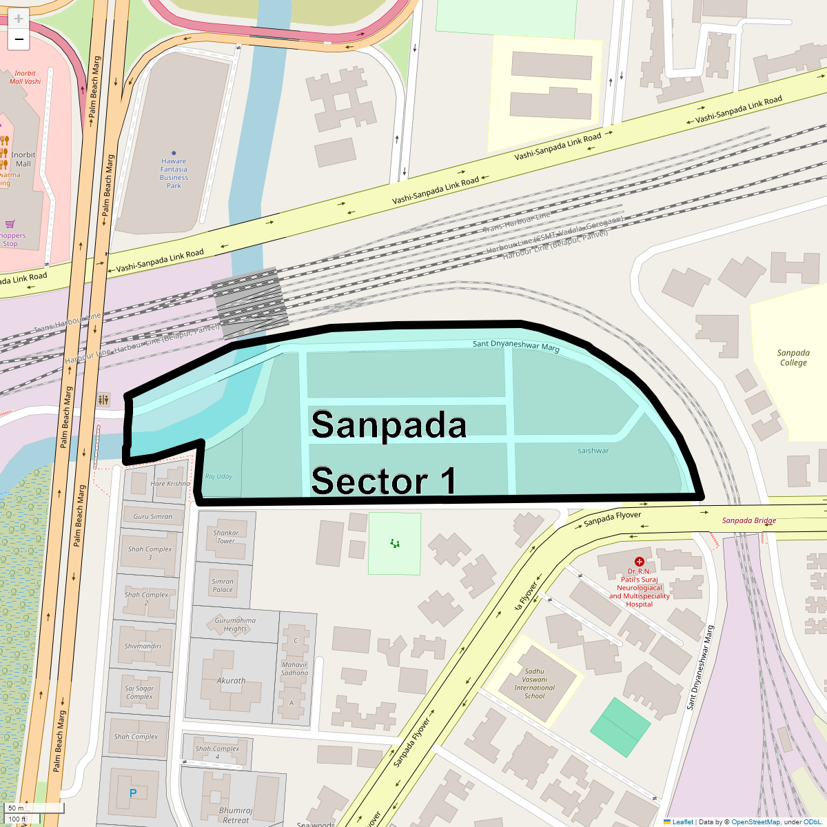 Sector 17 Sanpada, Navi mumbai: Map, Photos and Videos, Property Rates ...