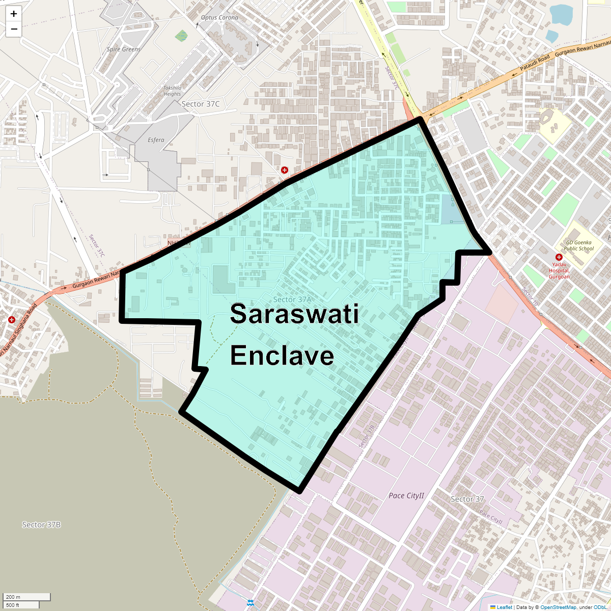 Basai Enclave 1, Gurgaon: Map, Photos and Videos, Property Rates ...