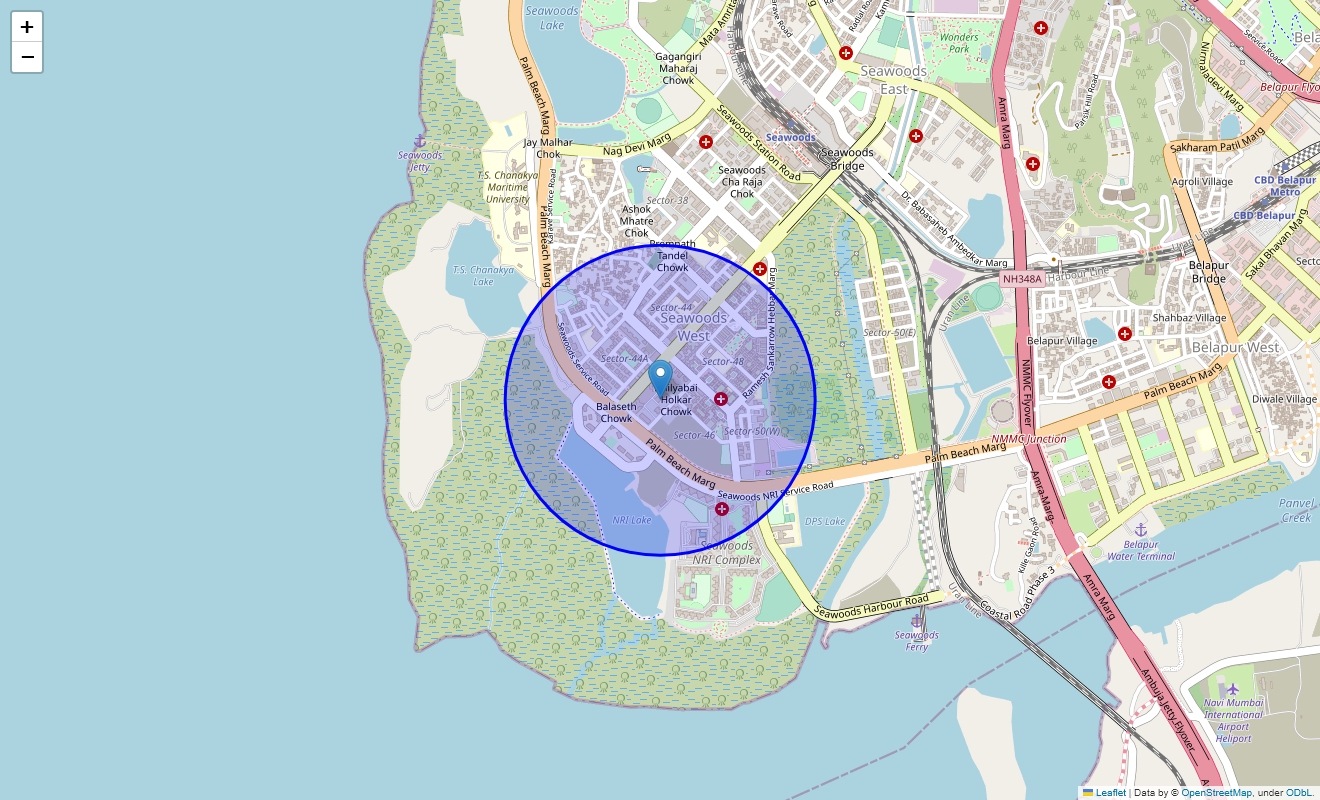 NMS Palm Amore in Seawoods Sector 46, Navi Mumbai @ 2.19 Cr - Floor ...