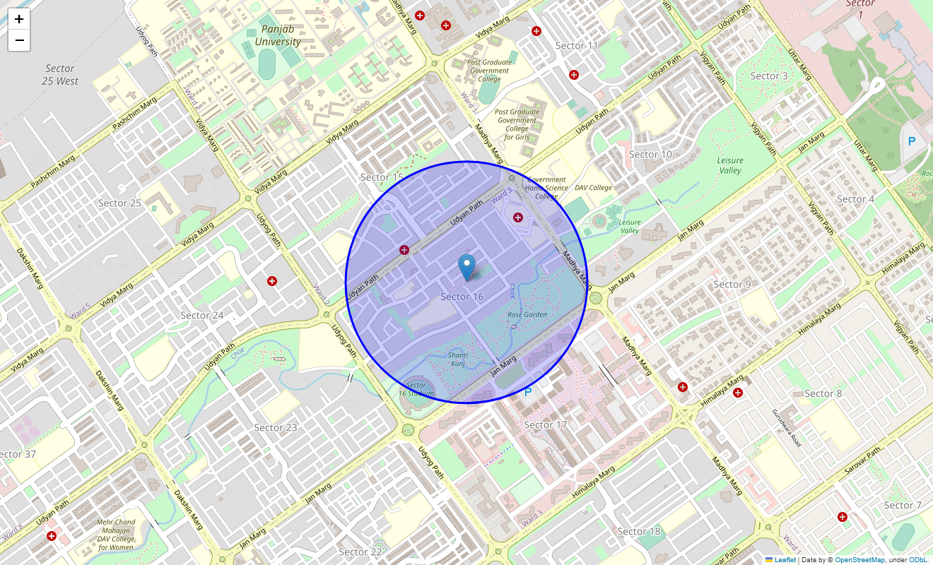 Sector 9, Chandigarh: Map, Photos and Videos, Property Rates, Ratings ...