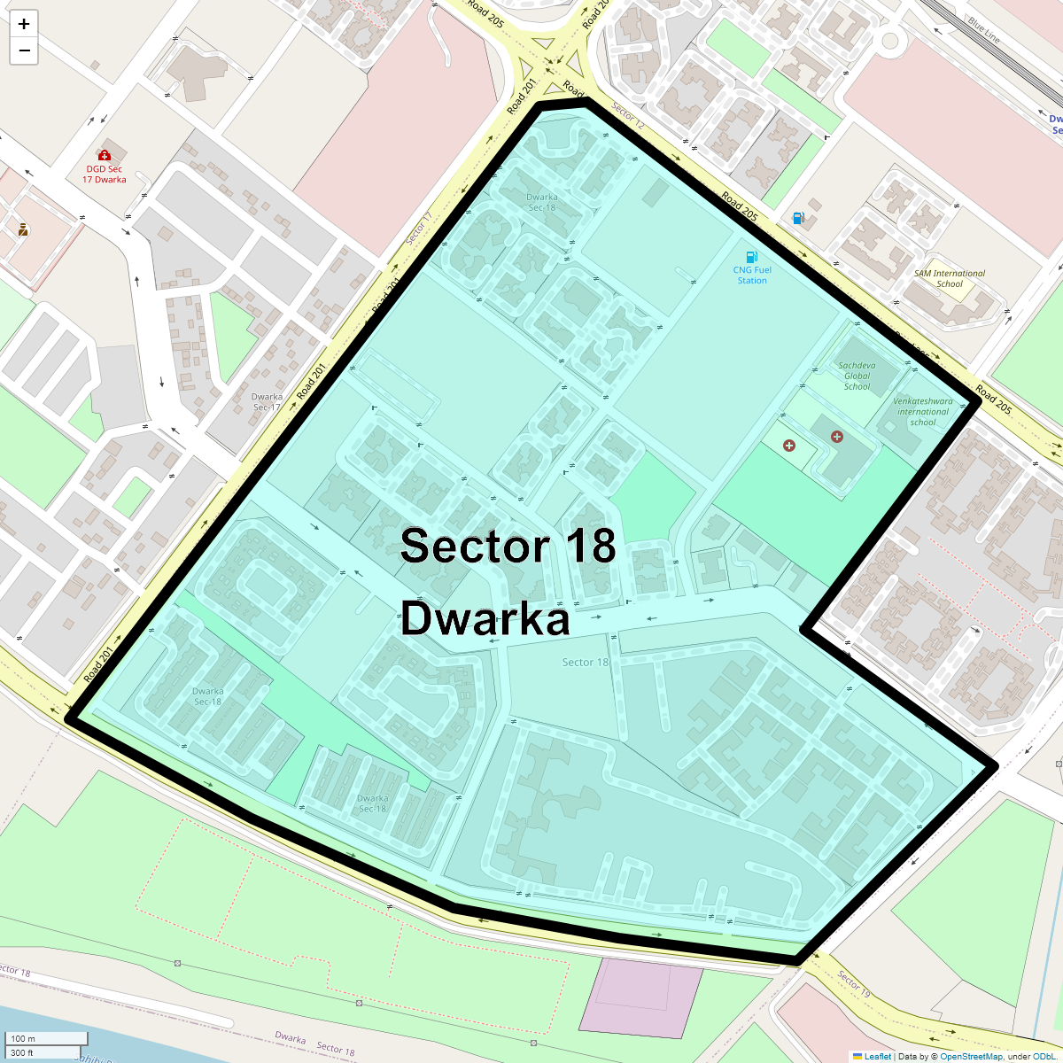 Sector 19b Dwarka, Delhi: Map, Photos and Videos, Property Rates ...