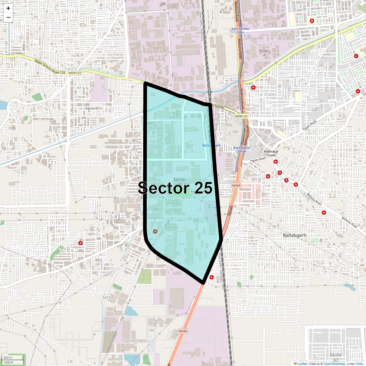 Sector 25, Faridabad: Property Rates, Map, Photos & Videos, Reviews