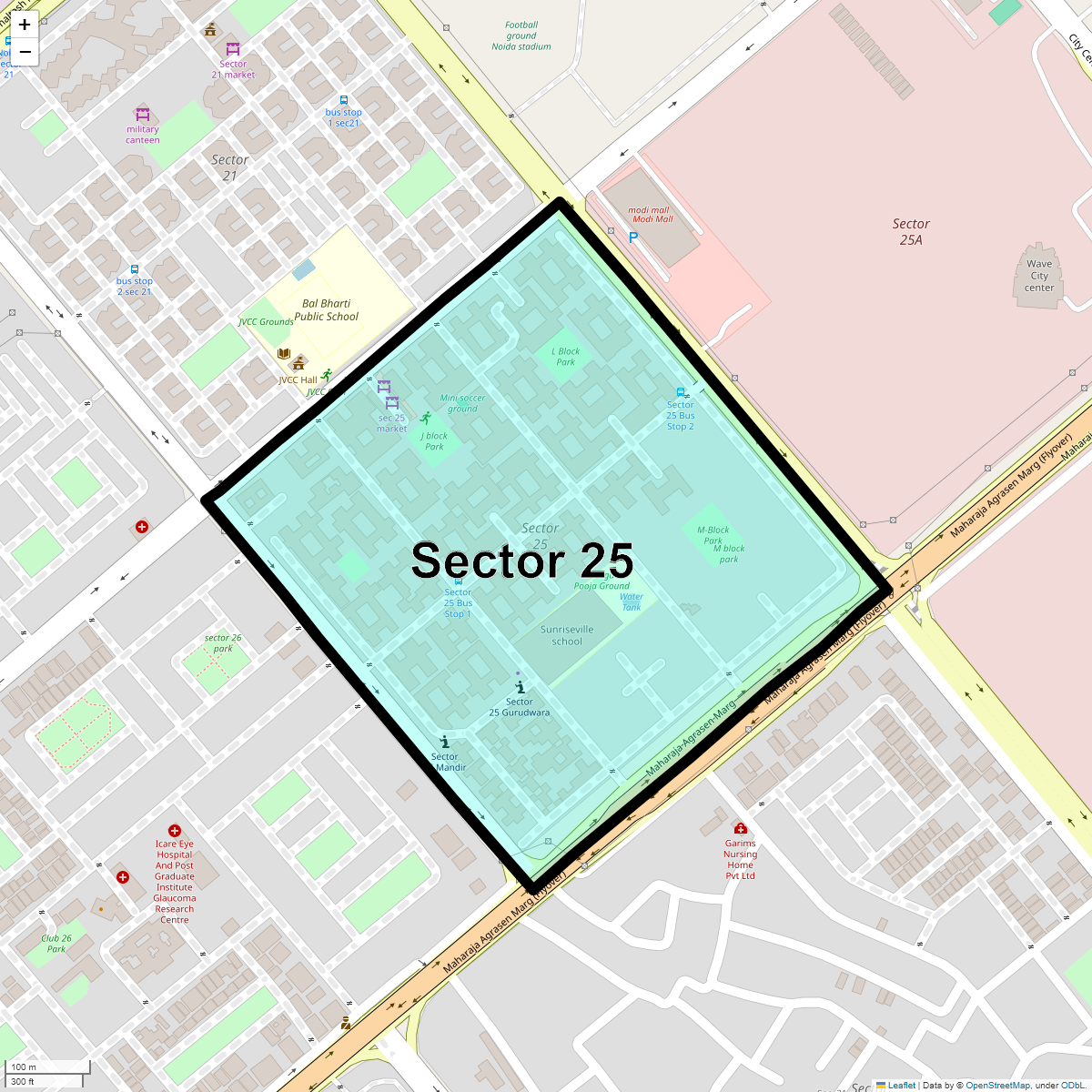 Sector 25, Noida: Property Rates, Map, Photos & Videos, Reviews