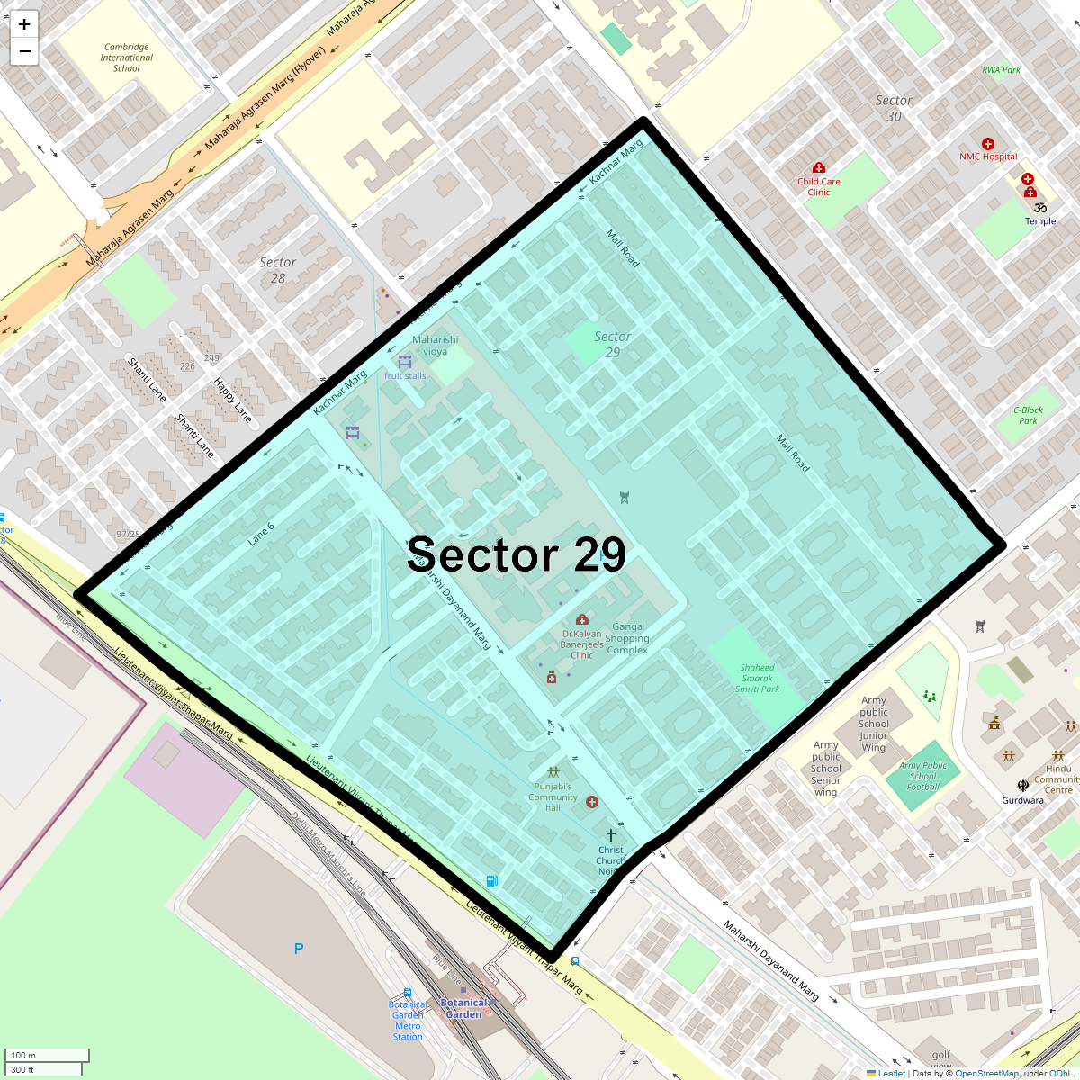 Sector 29, Noida: Property Rates, Map, Photos & Videos, Reviews