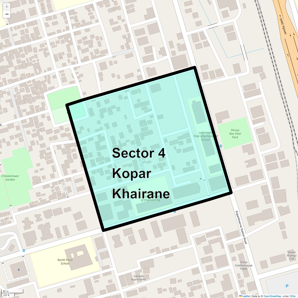Sector 4 Kopar Khairane, Navi mumbai: Property Rates, Map, Photos ...