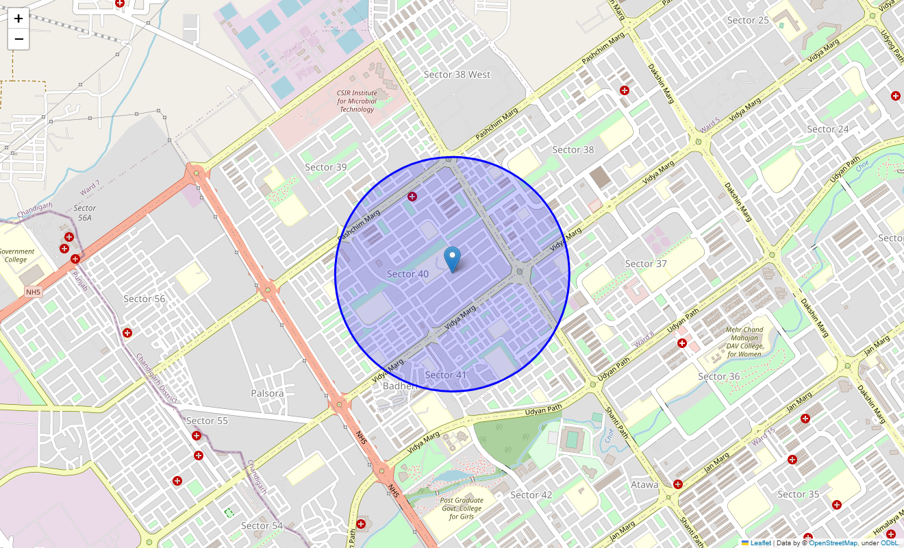 Sector 40 Chandigarh Overview - Map, Property Rates, Projects, Reviews ...