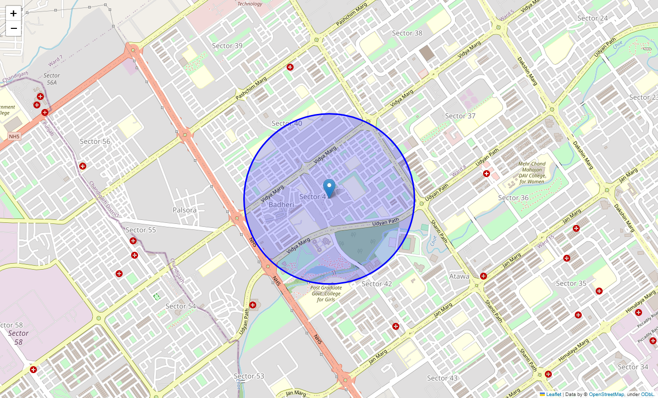 Sector 25, Chandigarh: Map, Photos and Videos, Property Rates, Ratings ...