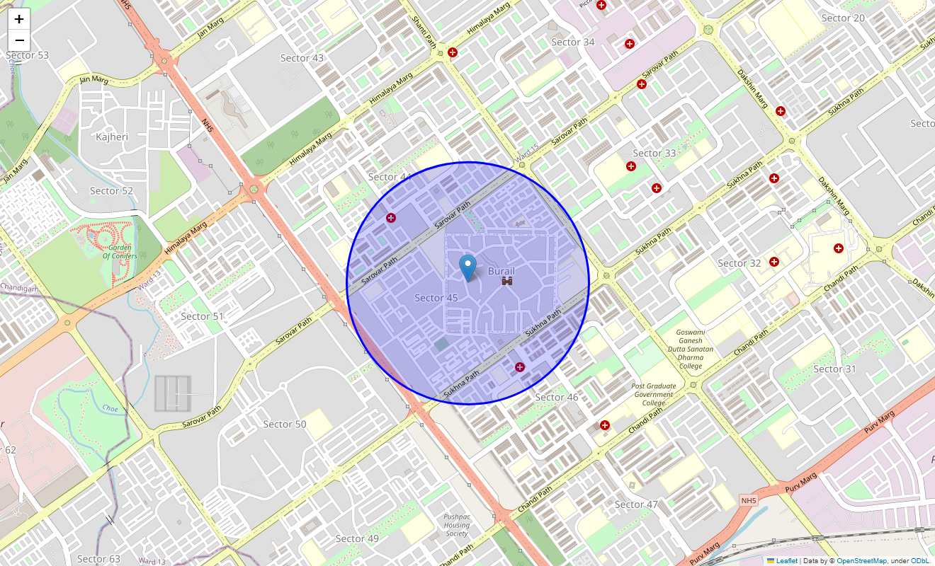 Sector 45, Chandigarh: Property Rates, Map, Photos & Videos, Reviews