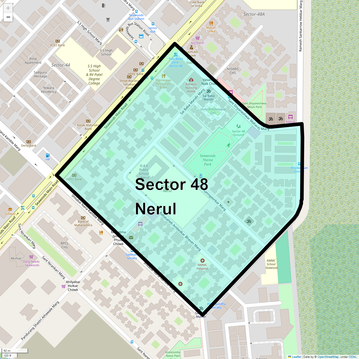 Sector 48 Nerul, Navi mumbai: Property Rates, Map, Photos & Videos, Reviews