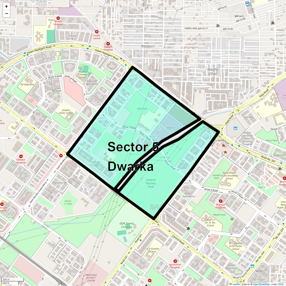 Sector 5 Dwarka, Delhi: Property Rates, Map, Photos & Videos, Reviews