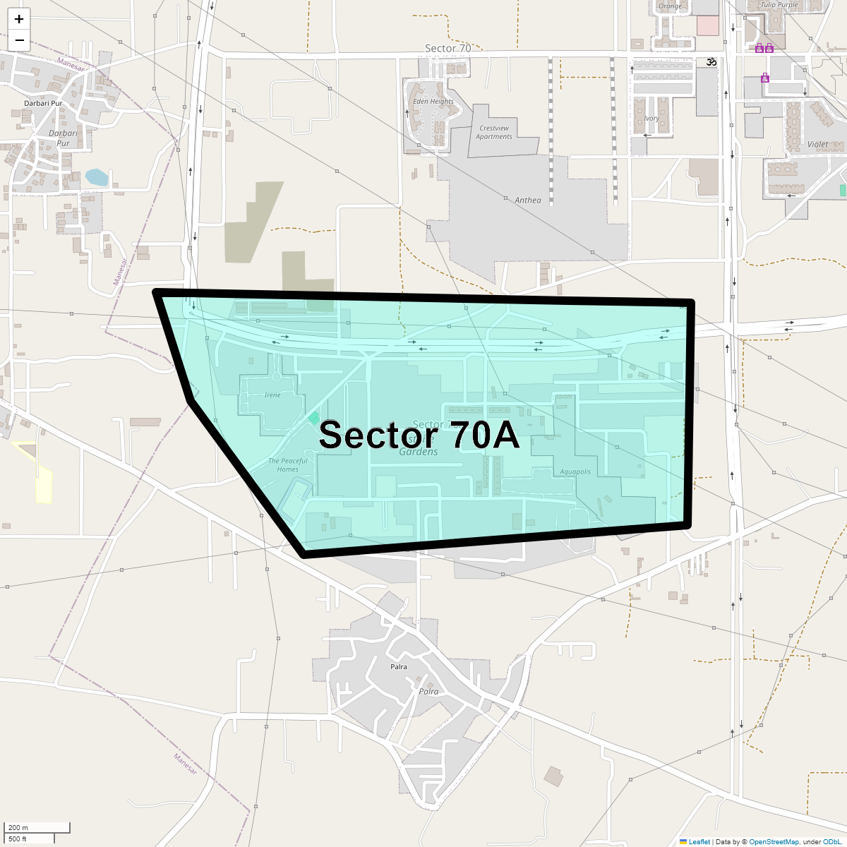 Sector 70a, Gurgaon: Property Rates, Map, Photos & Videos, Reviews