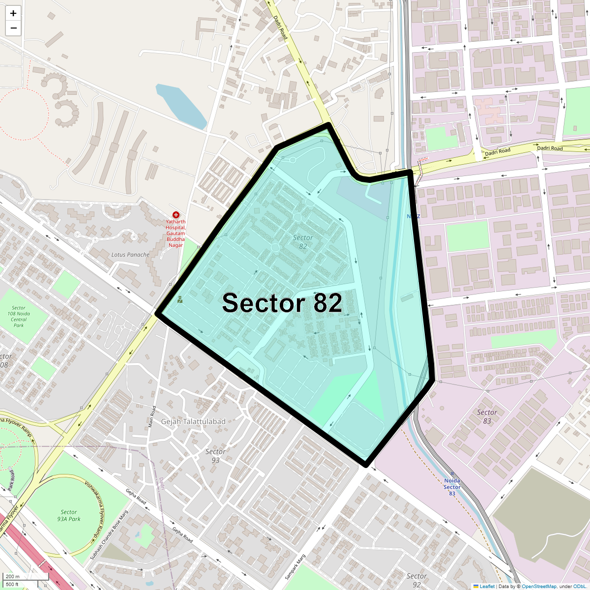 Sector 110, Noida: Map, Photos and Videos, Property Rates, Ratings and ...