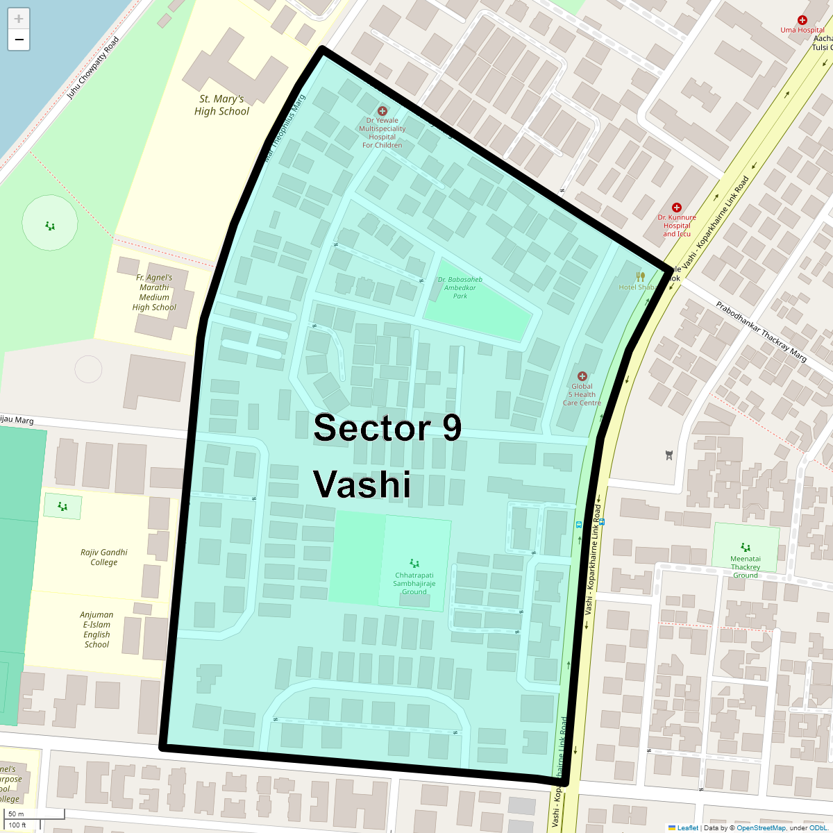 Sector 9 Vashi, Navi mumbai: Property Rates, Map, Photos & Videos, Reviews