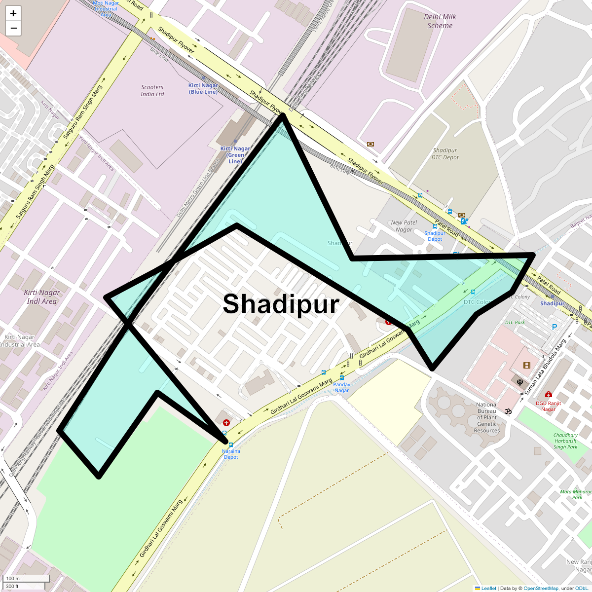 Raheja The Delhi Mall Floor Plans - Patel Nagar, Delhi