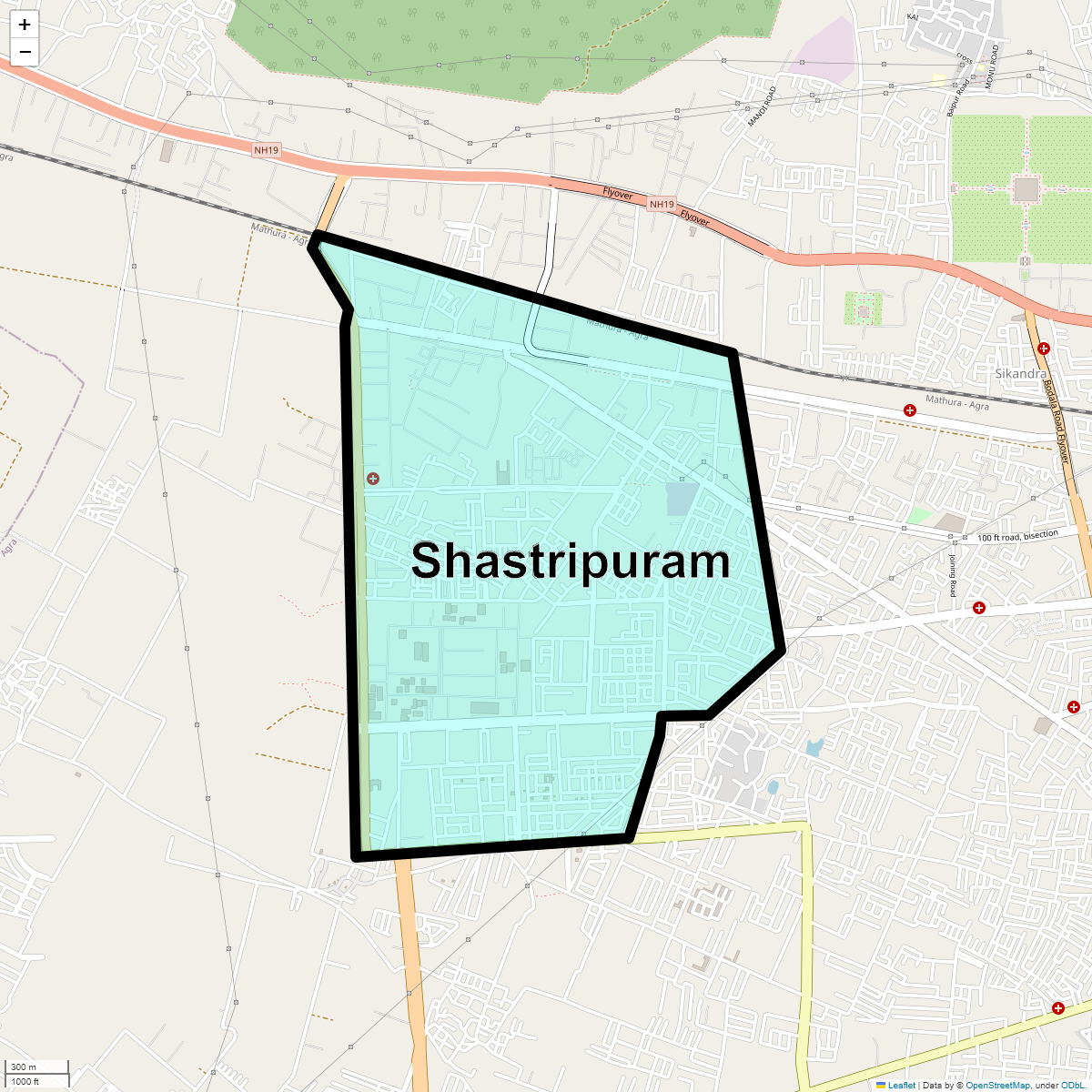 Shastripuram Agra Overview - Map, Property Rates, Projects, Reviews ...