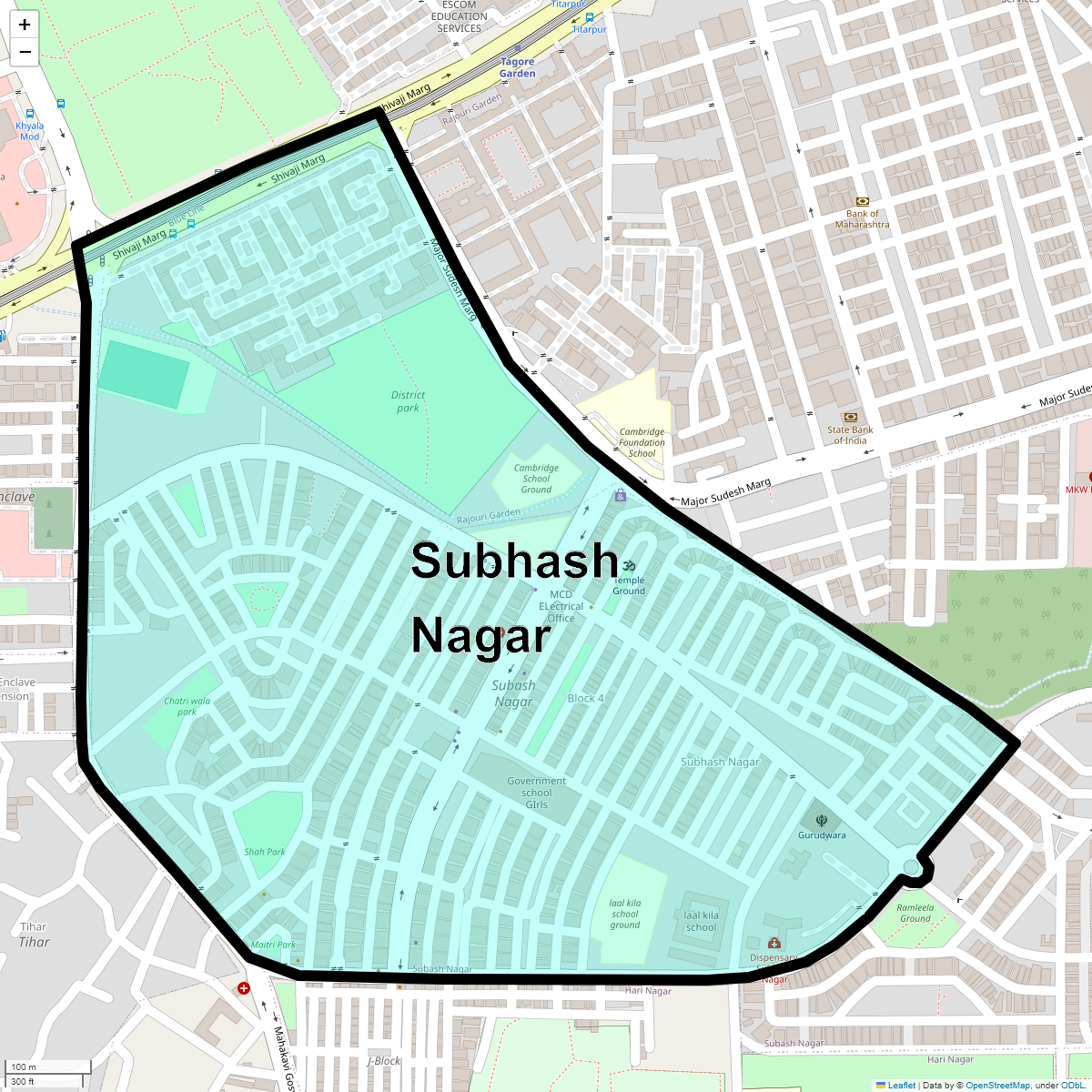 Subhash Nagar Delhi Overview - Map, Property Rates, Projects, Reviews ...