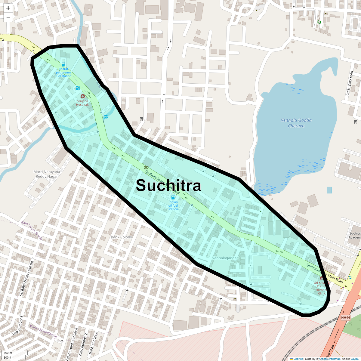 Suchitra Hyderabad Overview - Map, Property Rates, Projects, Reviews ...