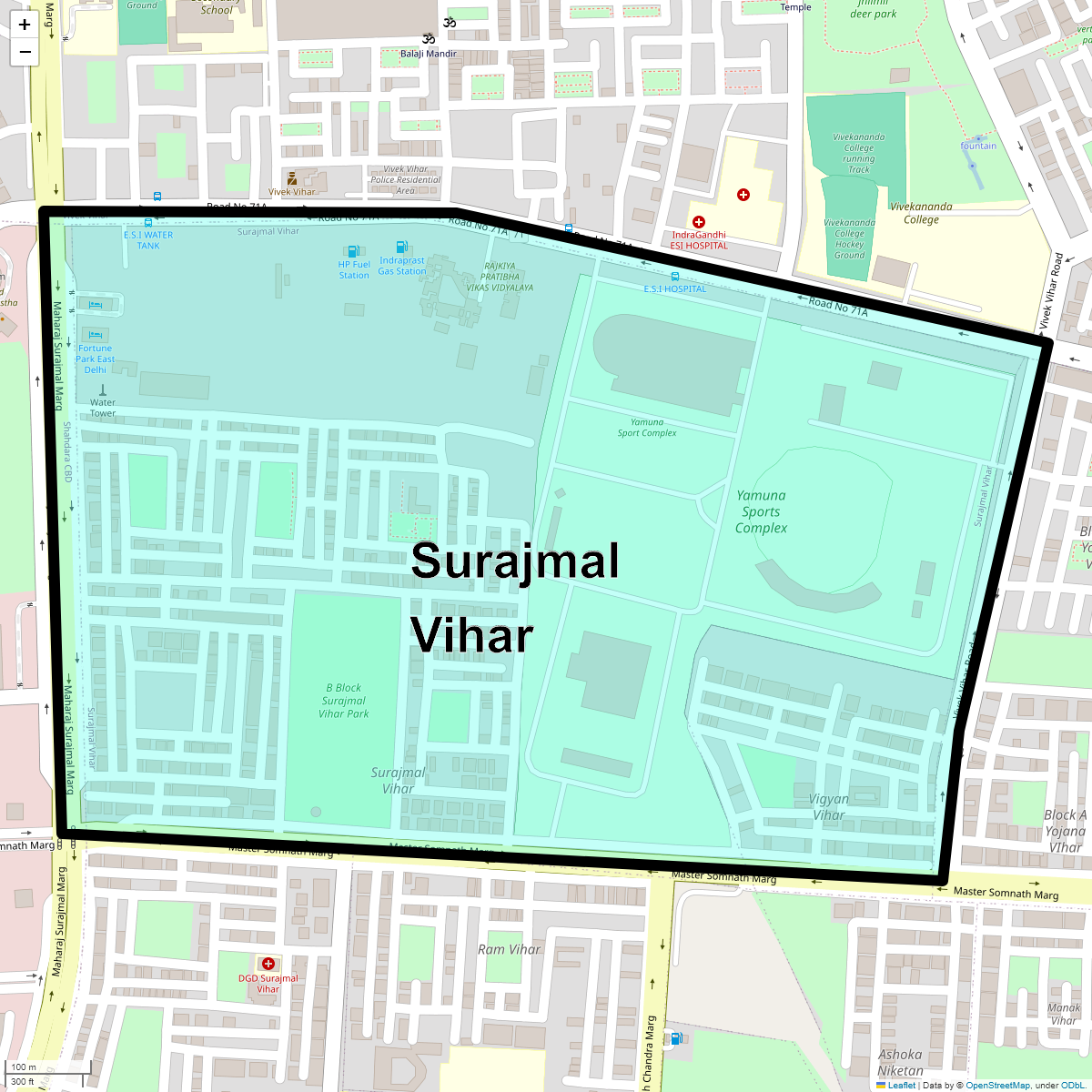 Surajmal Vihar Delhi Overview - Map, Property Rates, Projects, Reviews ...