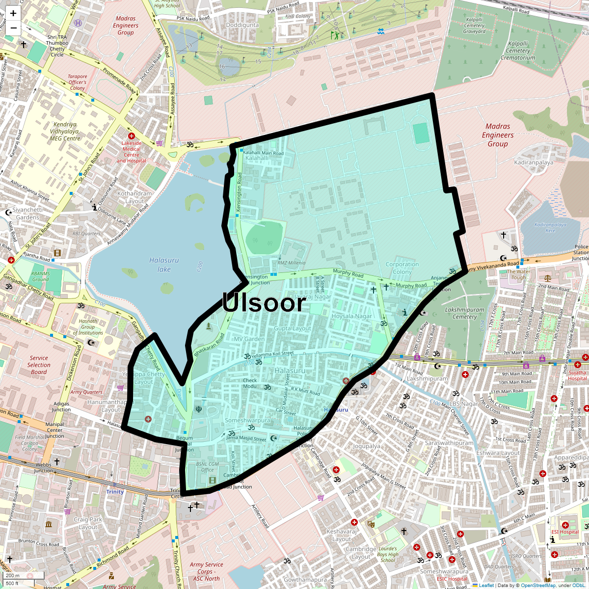 Ulsoor, Bangalore: Property Rates, Map, Photos & Videos, Reviews