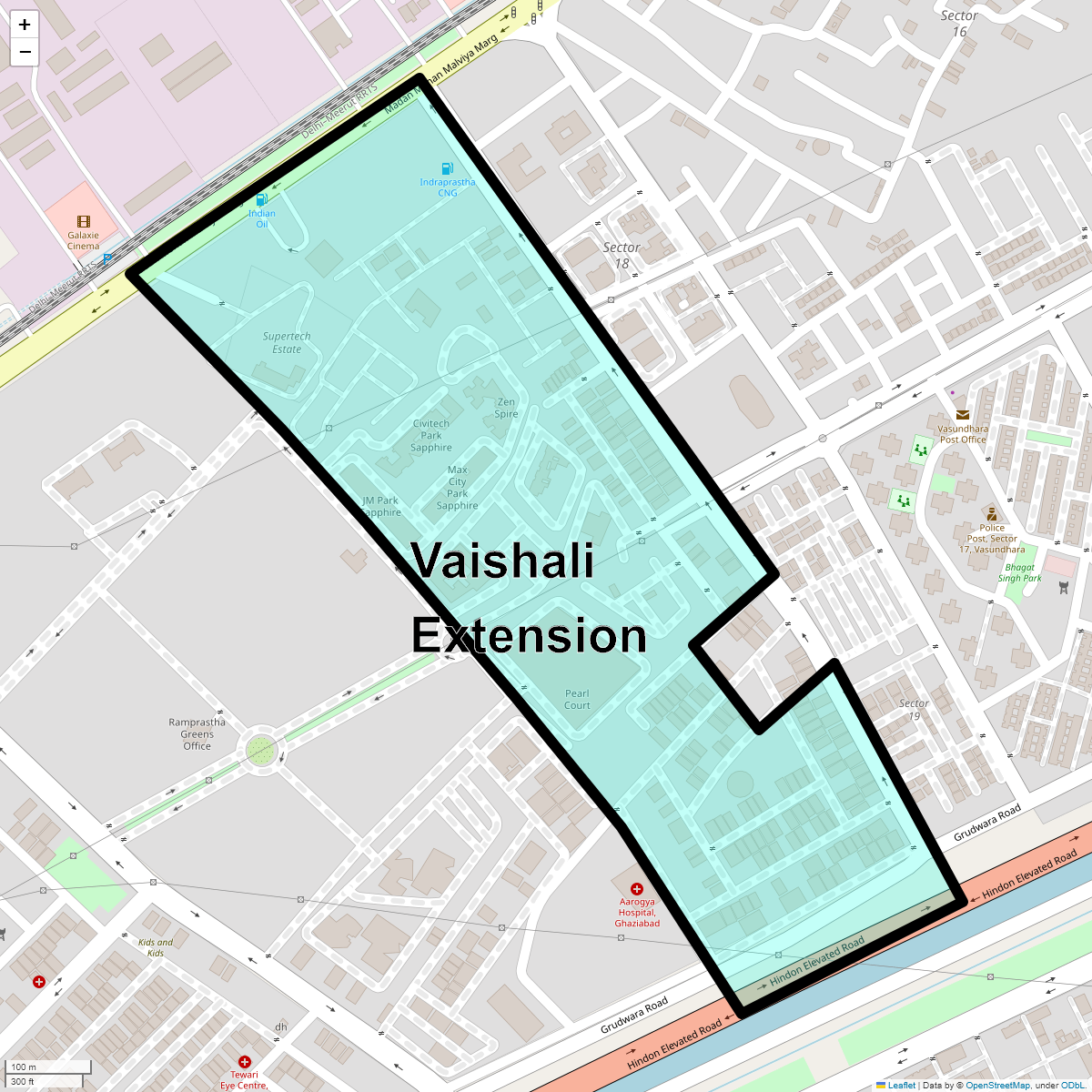 Akriti Complex Floor Plans - Vaishali Sector 6, Ghaziabad