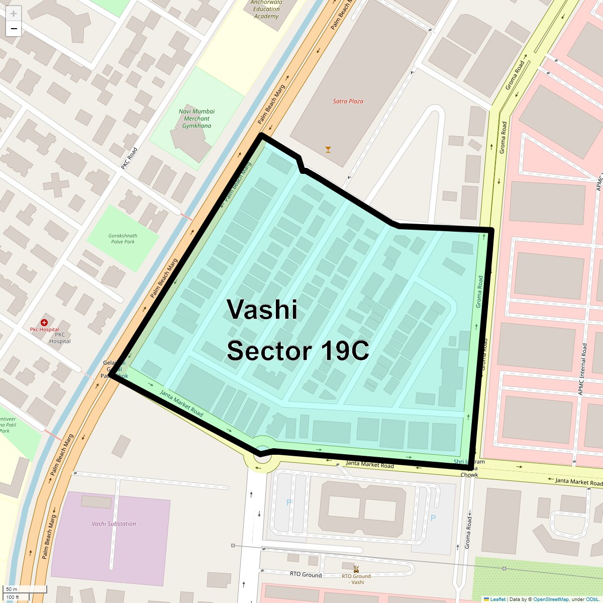APMC Market Vashi Sector 19C, Navi Mumbai | Price List, Floor Plan ...