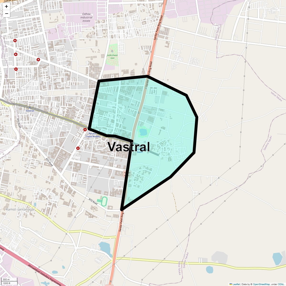 Vastral Ahmedabad Overview - Map, Property Rates, Projects, Reviews ...