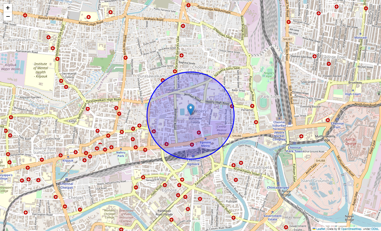 Vepery Chennai Overview - Map, Property Rates, Projects, Reviews ...