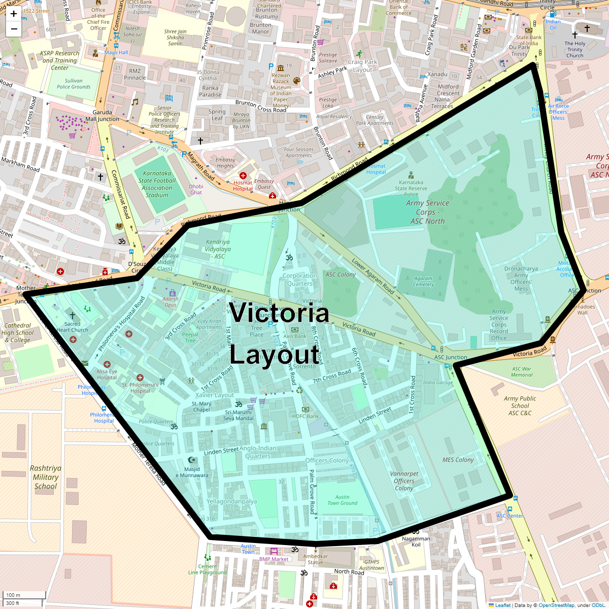 Victoria Layout, Bangalore: Property Rates, Map, Photos & Videos, Reviews