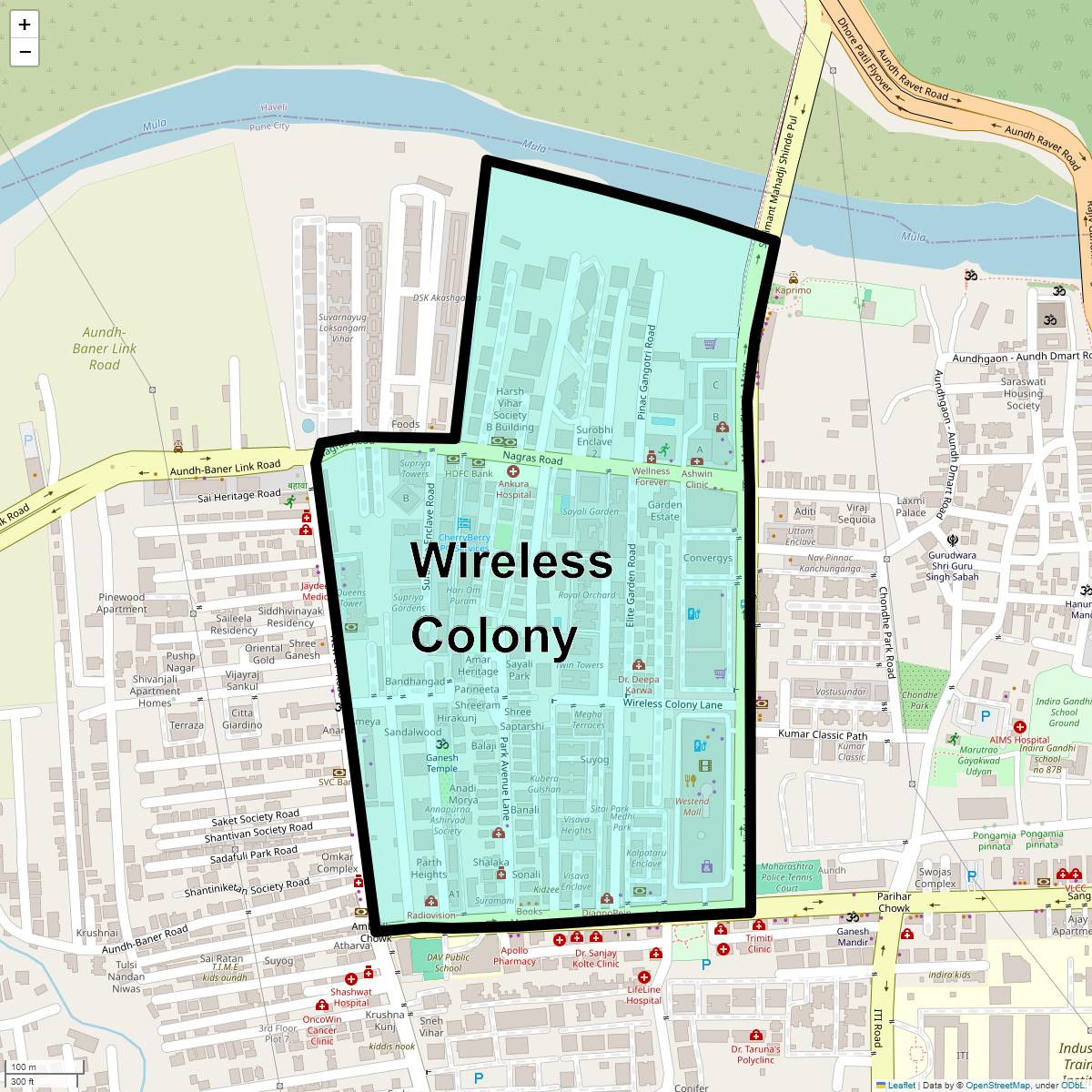 Wireless Colony, Pune: Property Rates, Map, Photos & Videos, Reviews