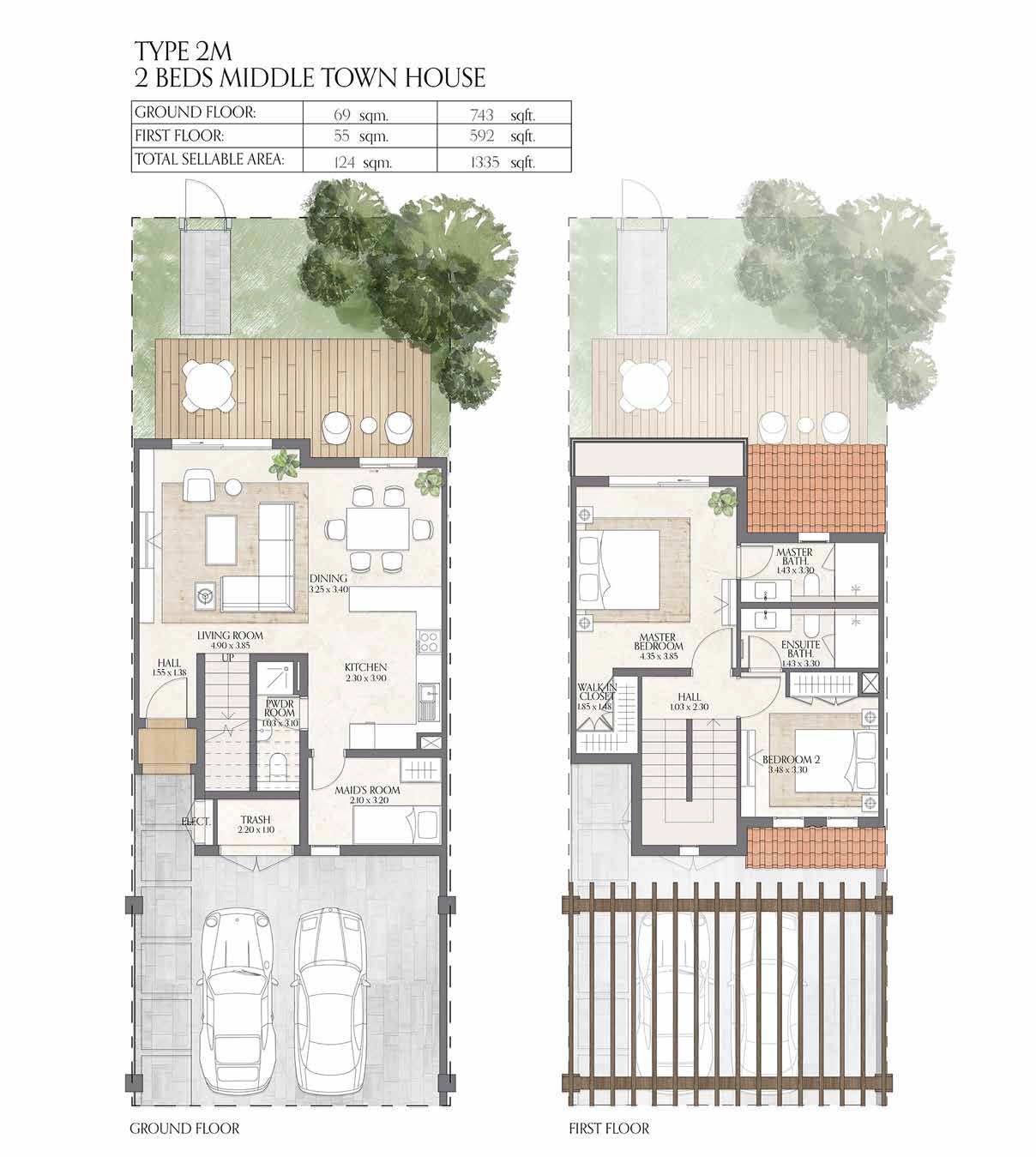 Bloom Living Floor Plans - Unit Plans in Zayed City (Khalifa City C ...