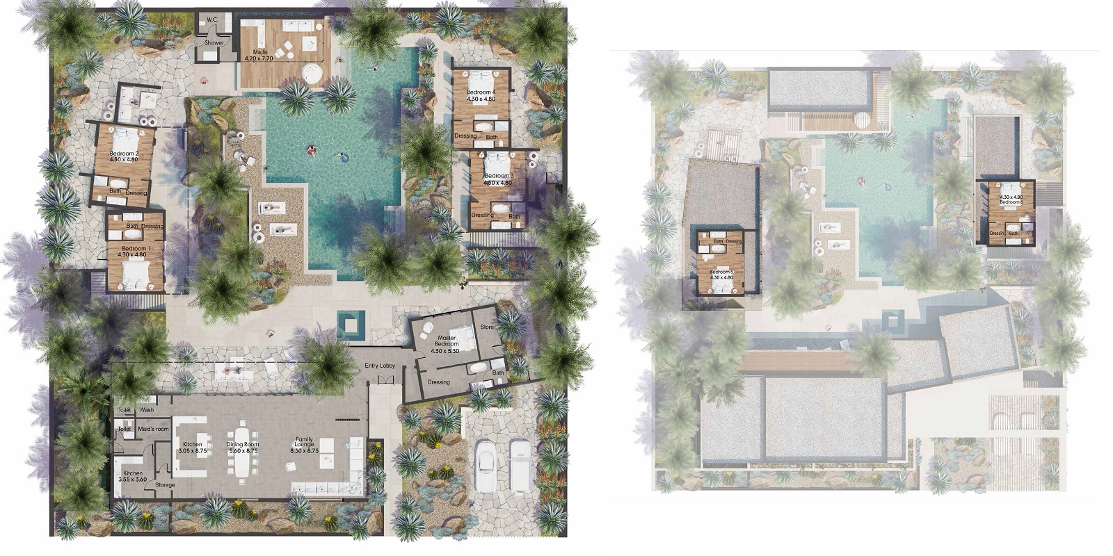 Imkan Al Jurf Gardens Floor Plans - Unit Plans in Ghantoot, Abu Dhabi
