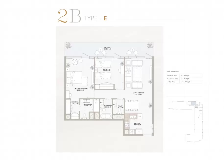 Reportage La Plaza Apartments Floor Plans - Unit Plans in Masdar City, Abu Dhabi