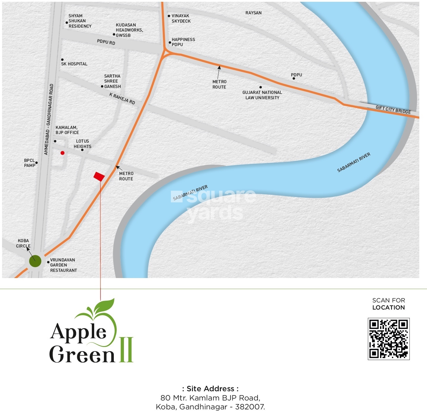Abhishek Apple Green 2 Koba Ahmedabad | Price List, Floor Plan & RERA ...