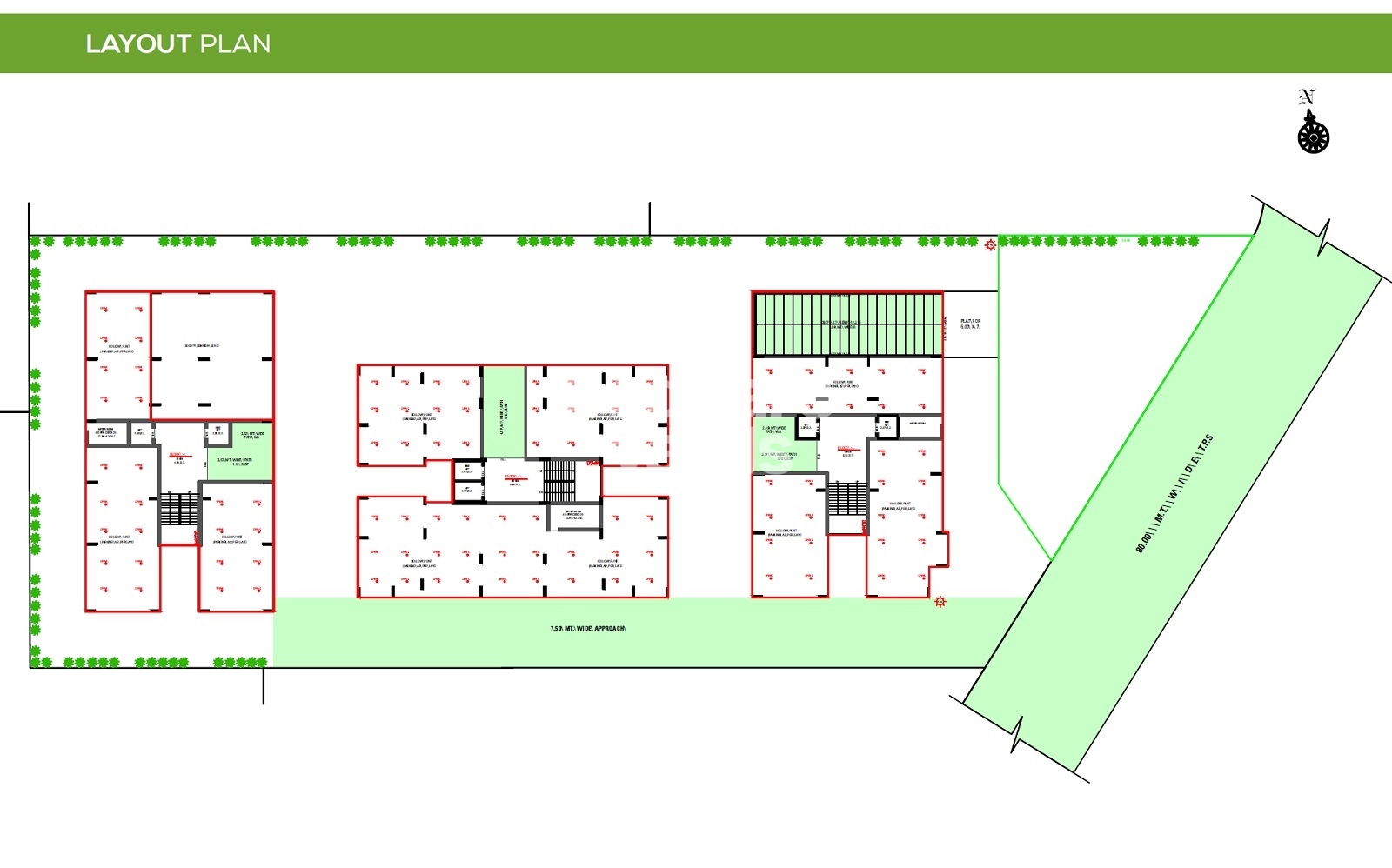 Abhishek Apple Green 2 Koba Ahmedabad | Price List, Floor Plan & RERA ...