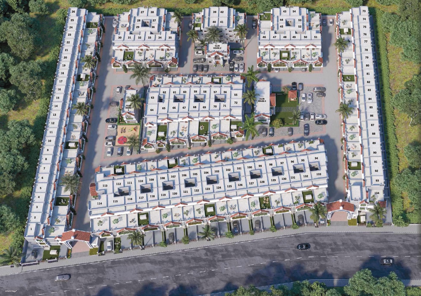 Gajanan Bunglows in Narol, Ahmedabad @ 76.00 Lac - Floor Plans ...