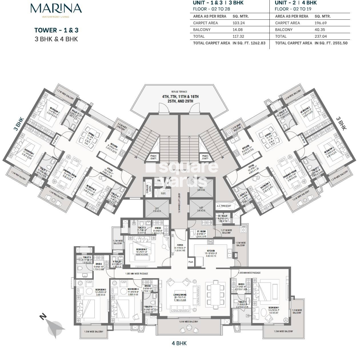 Savvy Marina in Gift City, Ahmedabad @ 1.25 Cr - Floor Plans, Location ...