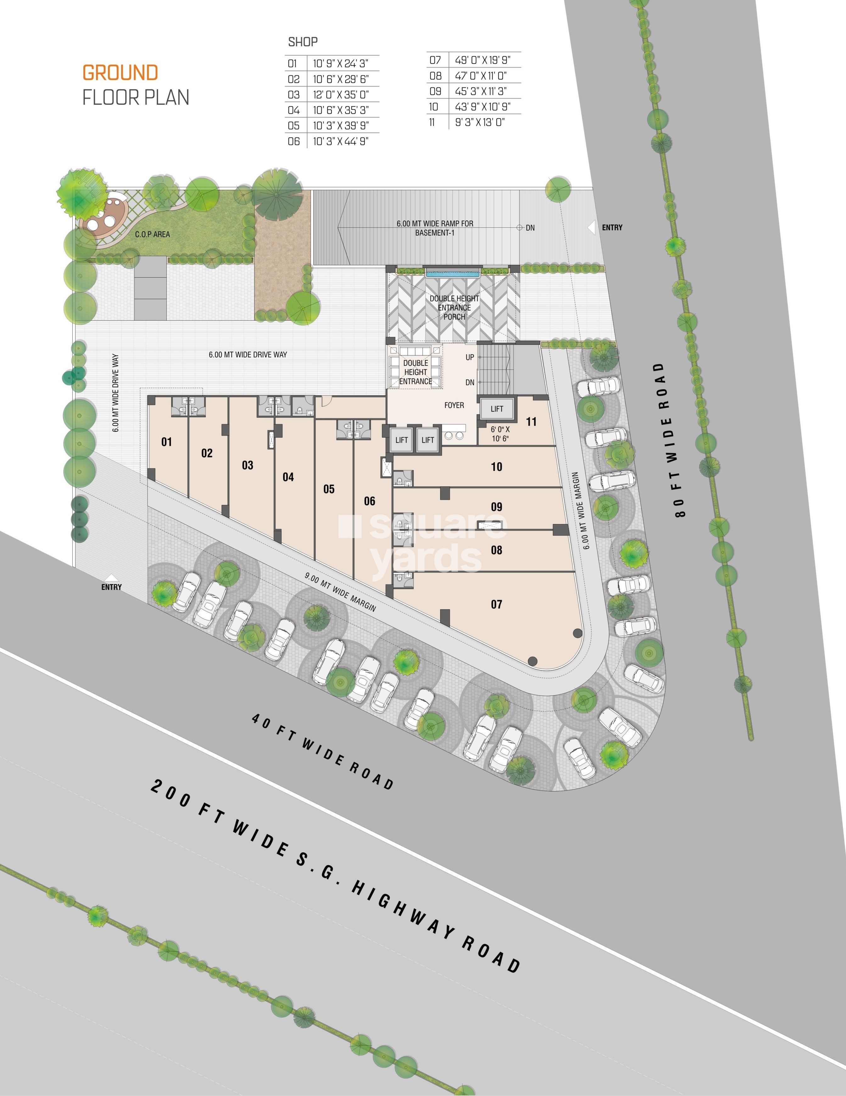 Swarnim Business Center in Khoraj, Ahmedabad @ 42.45 Lac - Floor Plans ...
