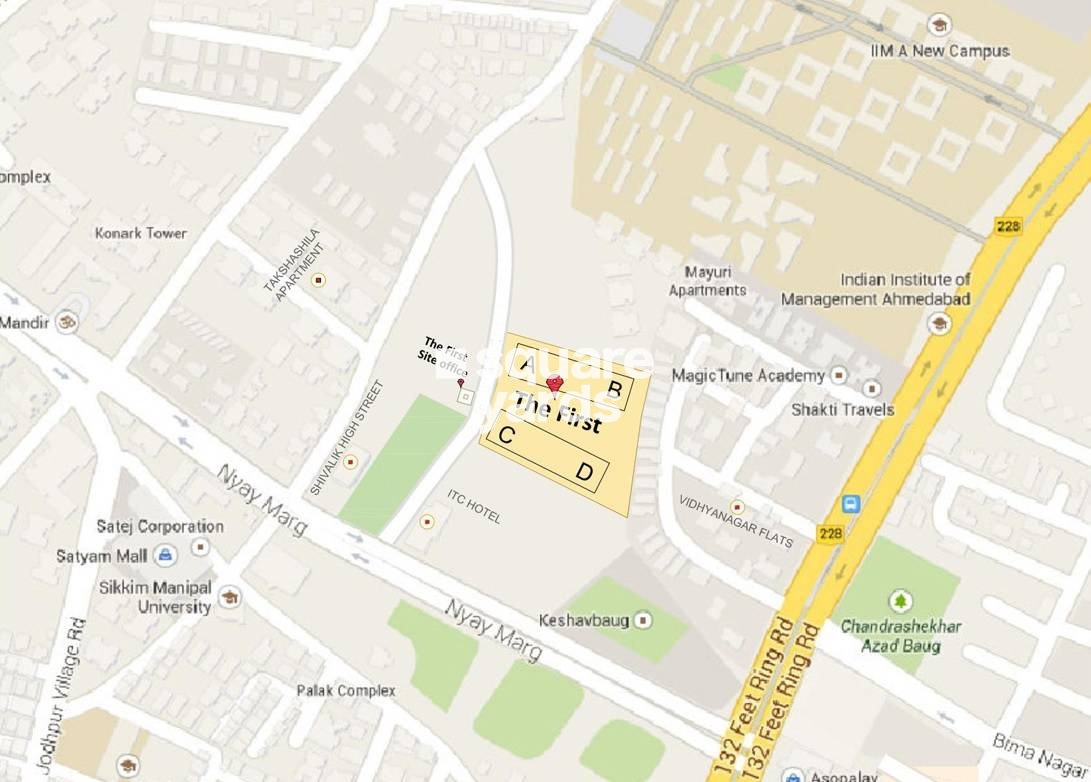 Synthesis The First in Vastrapur, Ahmedabad @ Price on Request - Floor Plans, Location Map & Reviews