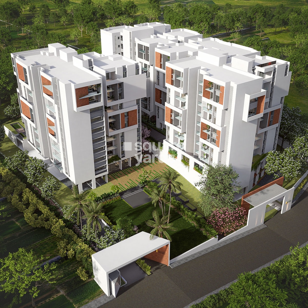 Architha Aarna in Raja Rajeshwari Nagar, Bangalore @ 96.40 Lac - Floor ...