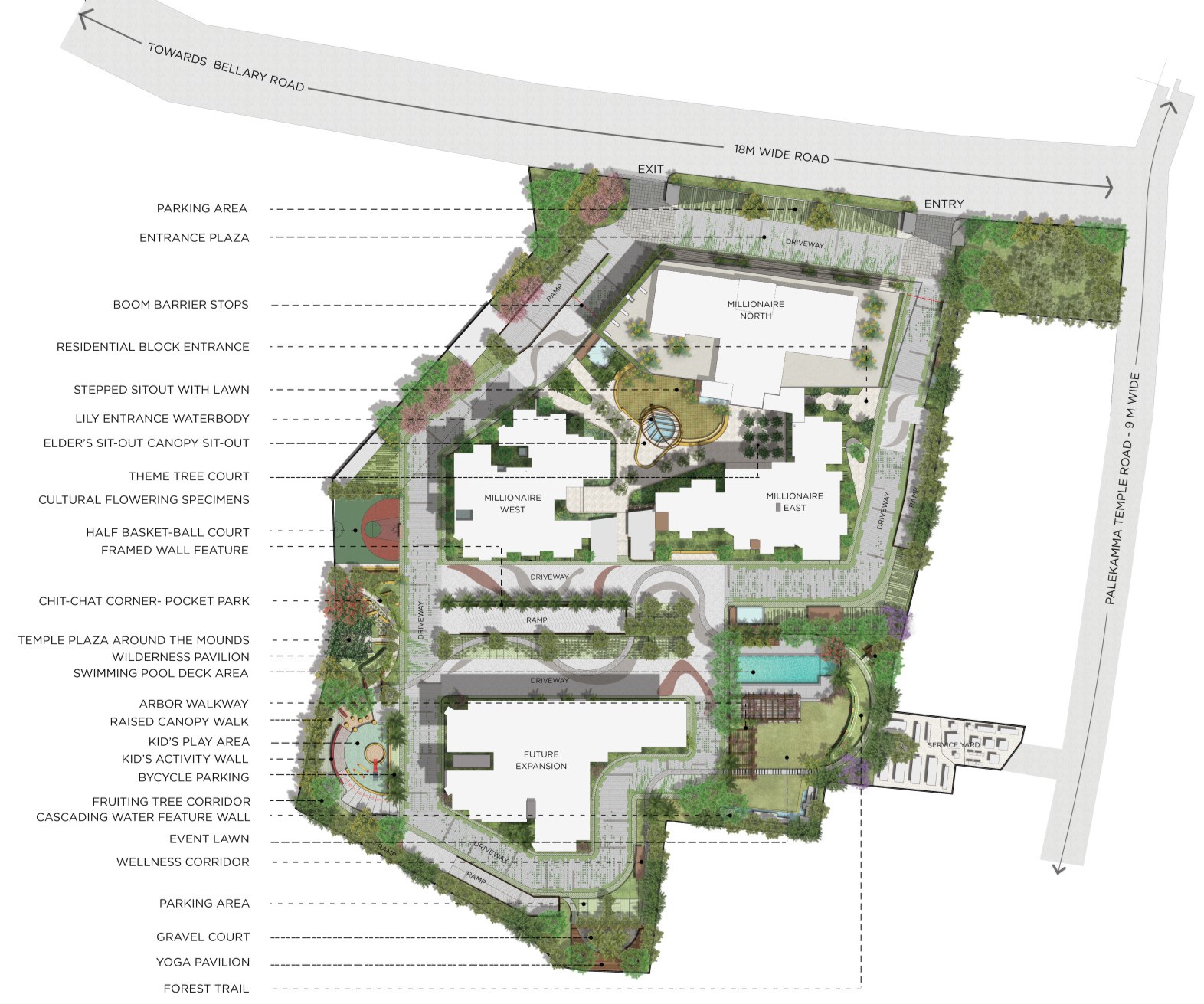 Artismo Millionaire Towers in Chikkajala, Bangalore @ 1.50 Cr - Floor ...