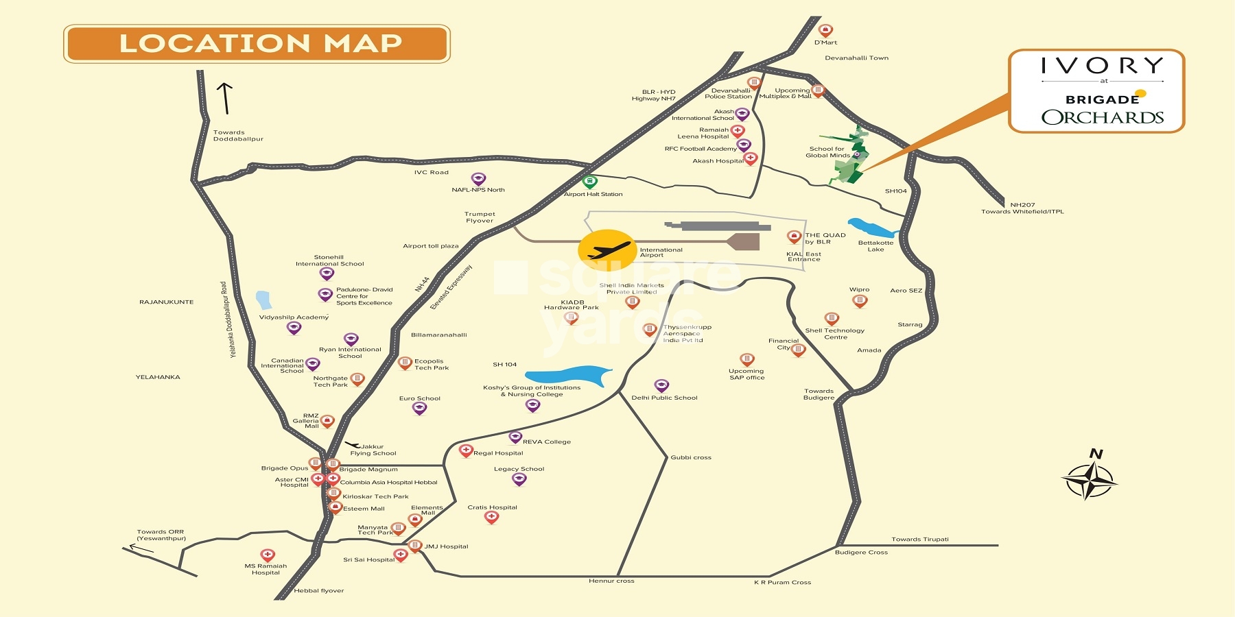 Ivory at Brigade Orchards Devanahalli Bangalore | Price List, Floor ...