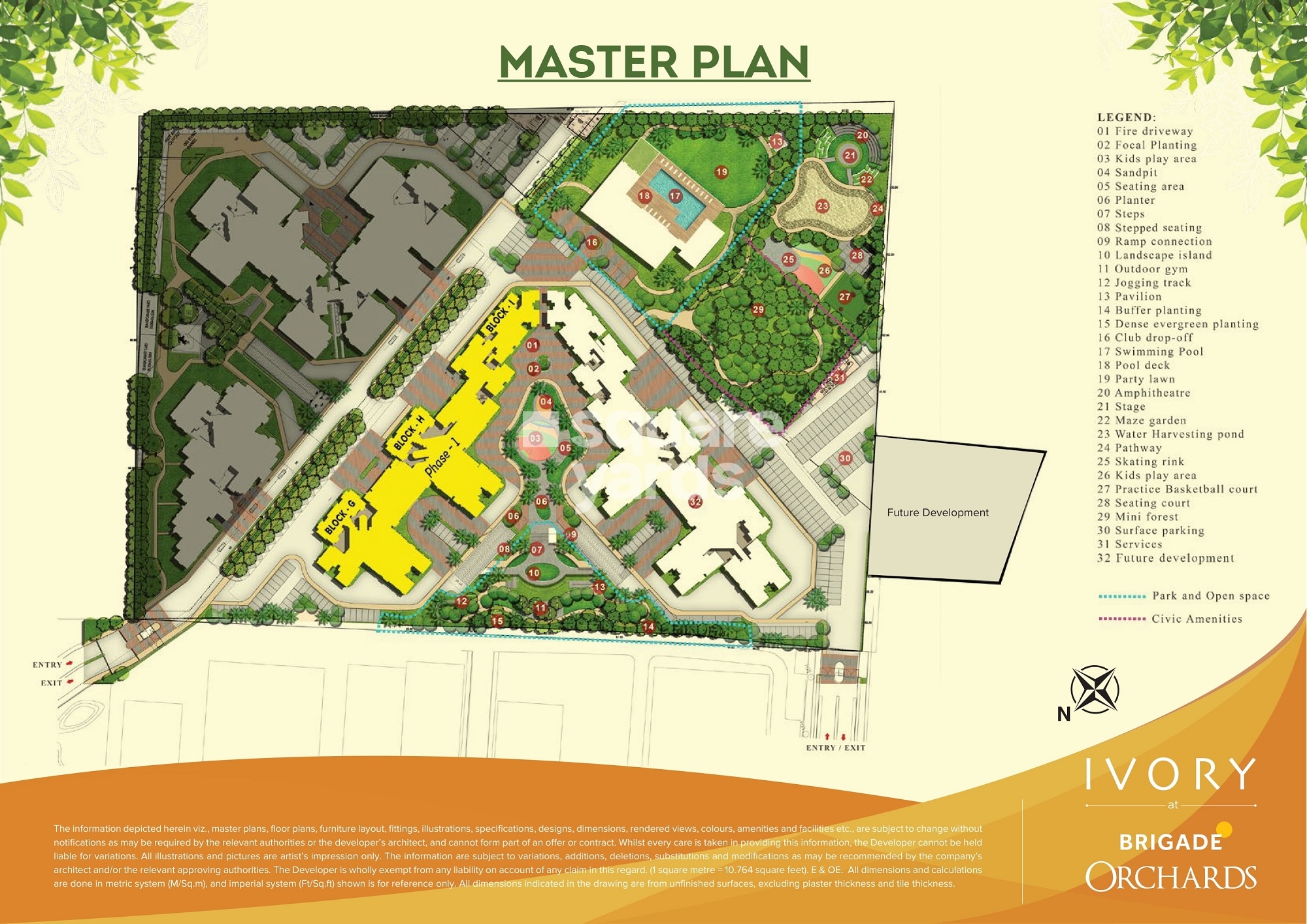 Ivory at Brigade Orchards Devanahalli Bangalore | Price List, Floor ...