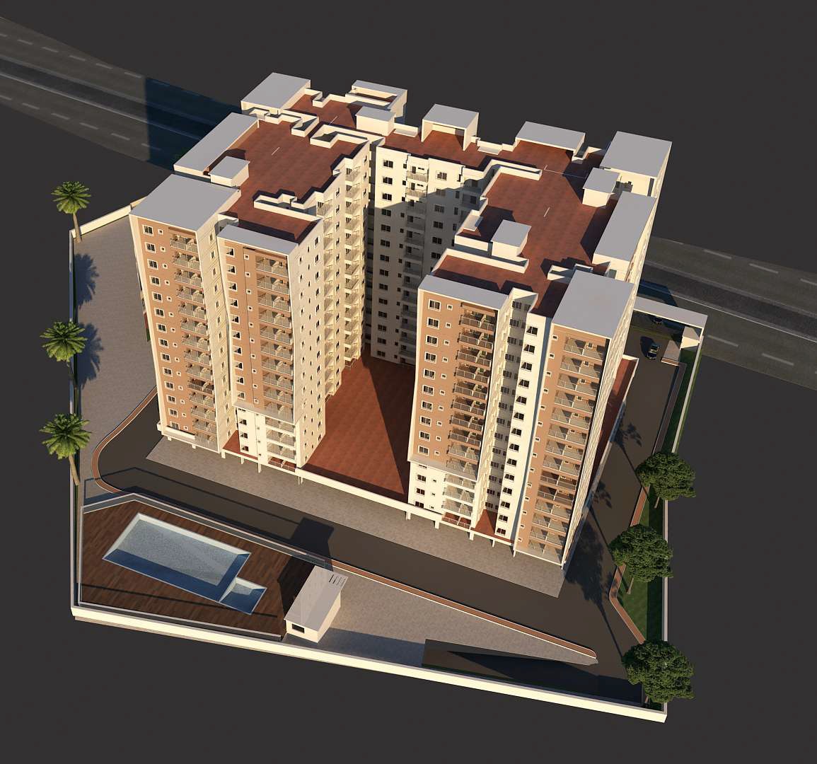 DSR The Courtyard in Gunjur, Bangalore @ 94.61 Lac - Floor Plans ...