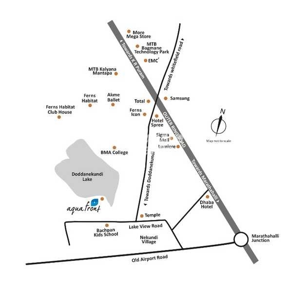 Innovative Aqua Front in Doddanekundi, Bangalore @ 44.55 Lac - Floor ...