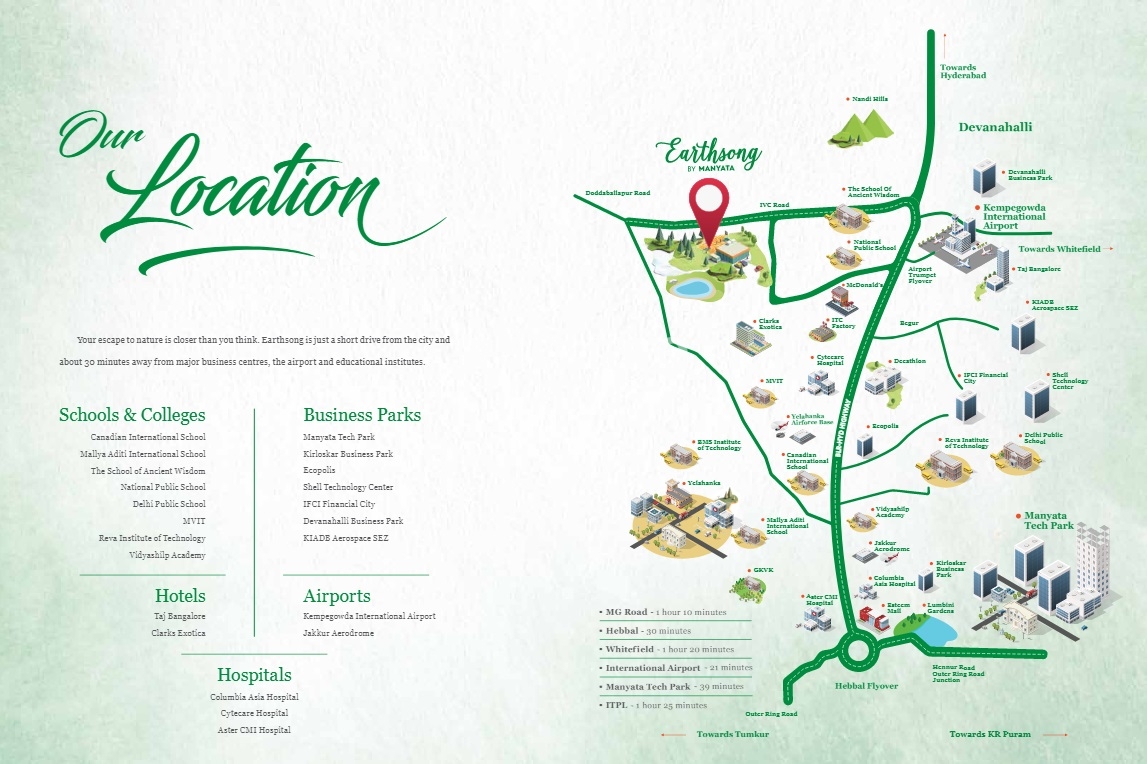 Manyata Earthsong in Devanahalli, Bangalore @ 45.00 Lac - Floor Plans ...