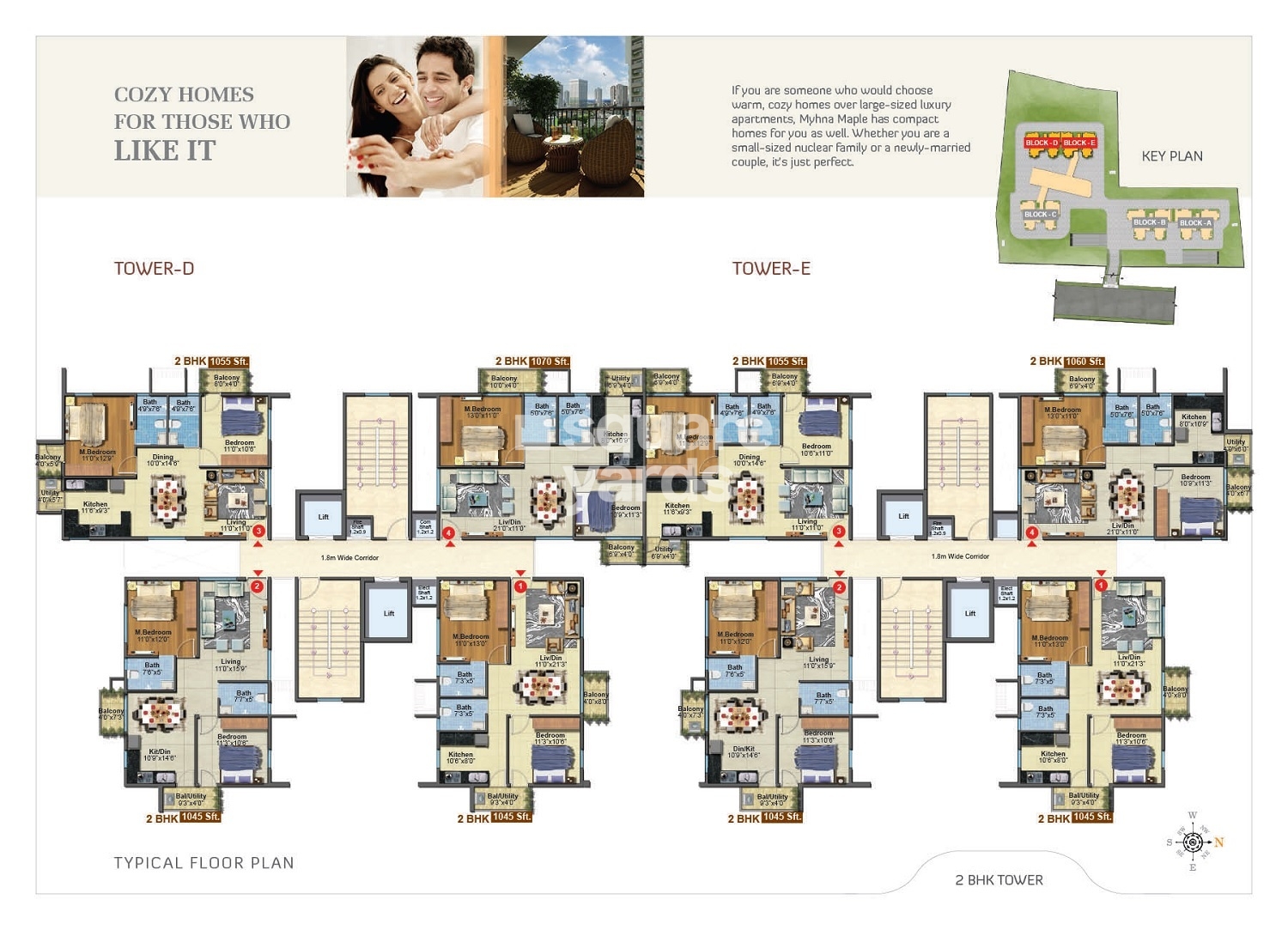 Myhna Maple in Varthur, Bangalore @ 59.55 Lac - Floor Plans, Location ...