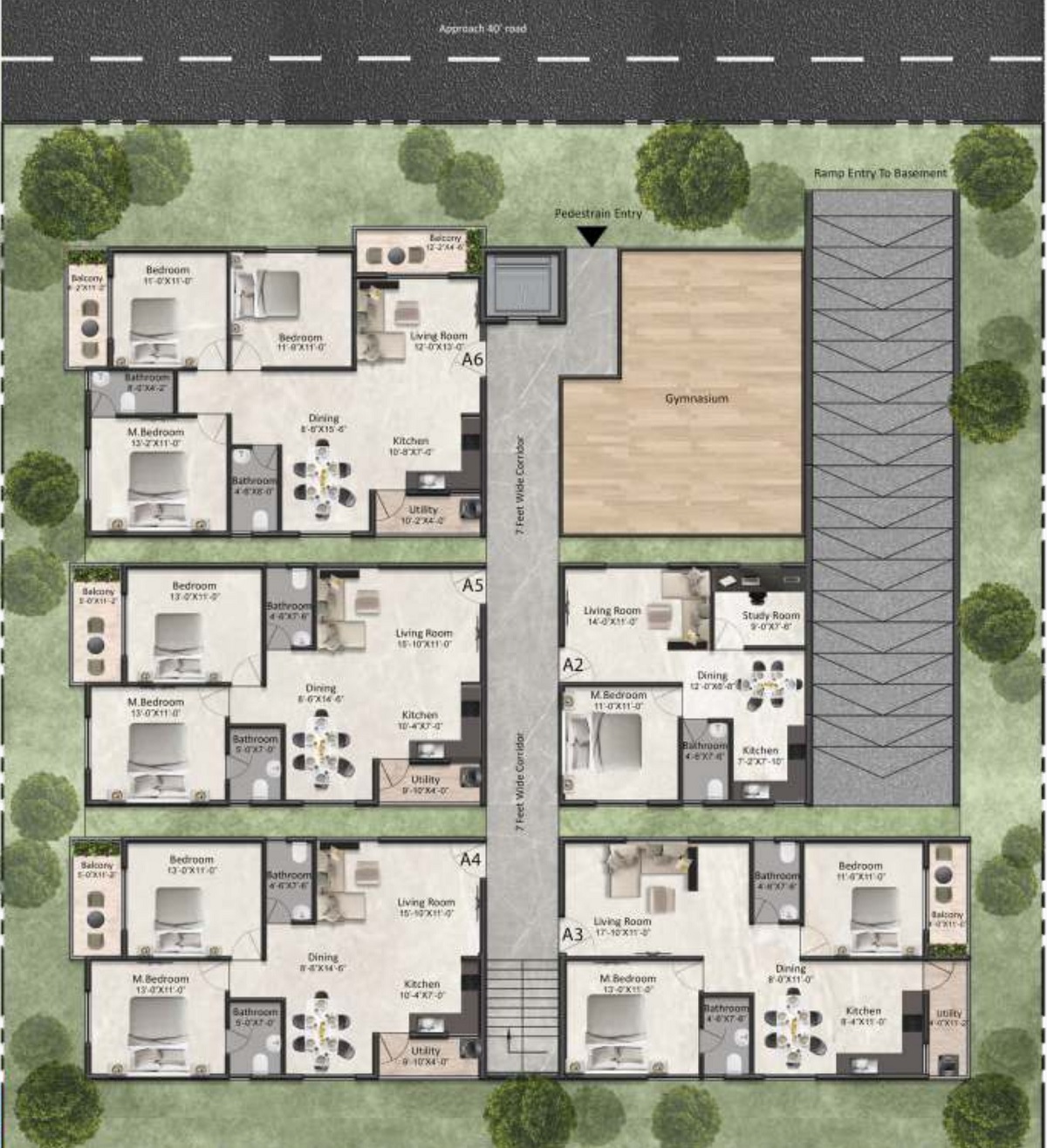Nexsa Acuity in Byrathi, Bangalore @ 73.80 Lac - Floor Plans, Location ...