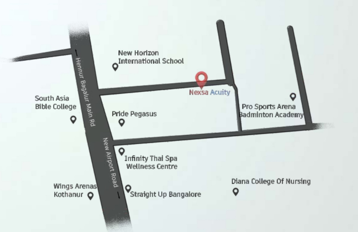 Nexsa Acuity in Byrathi, Bangalore @ 73.80 Lac - Floor Plans, Location ...